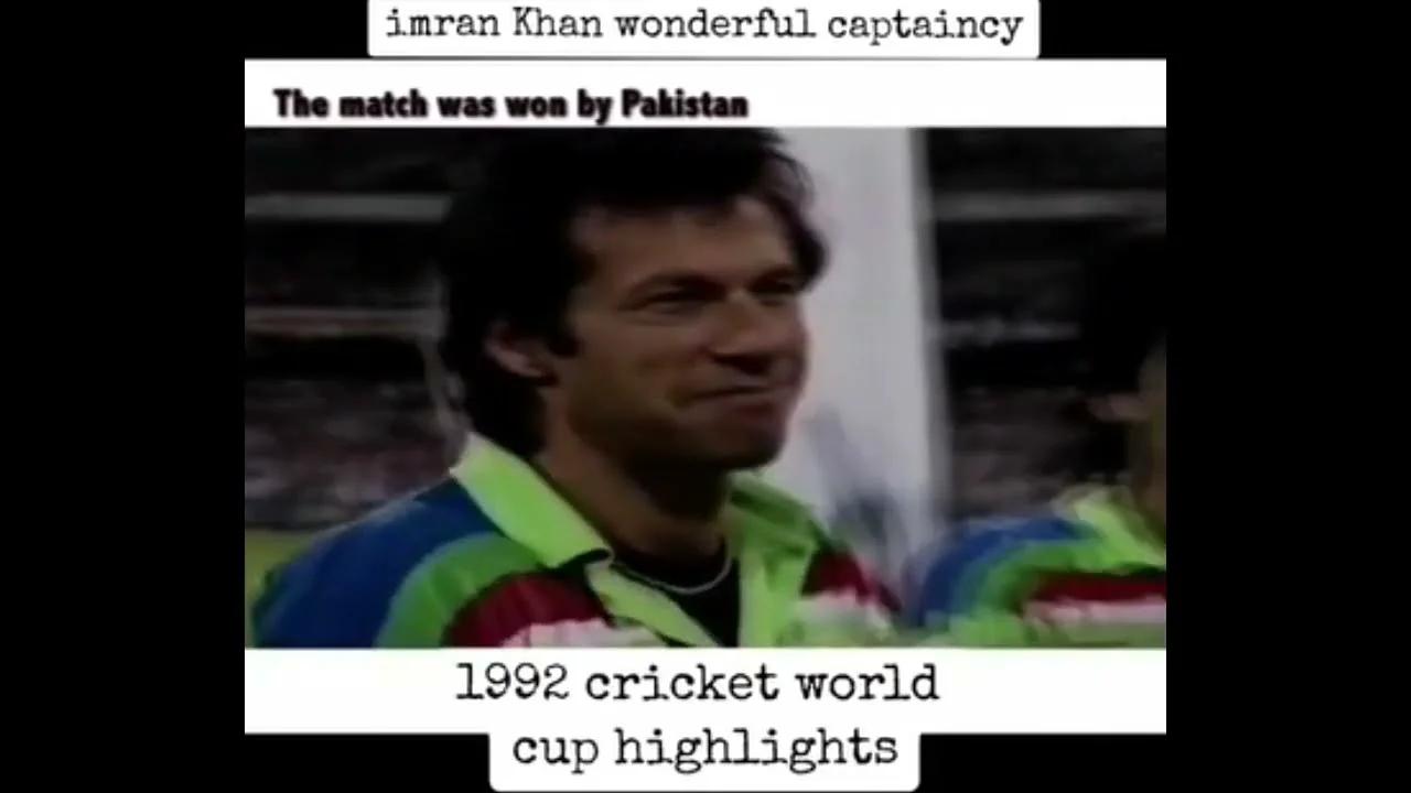 1992 cricket world cup highlights