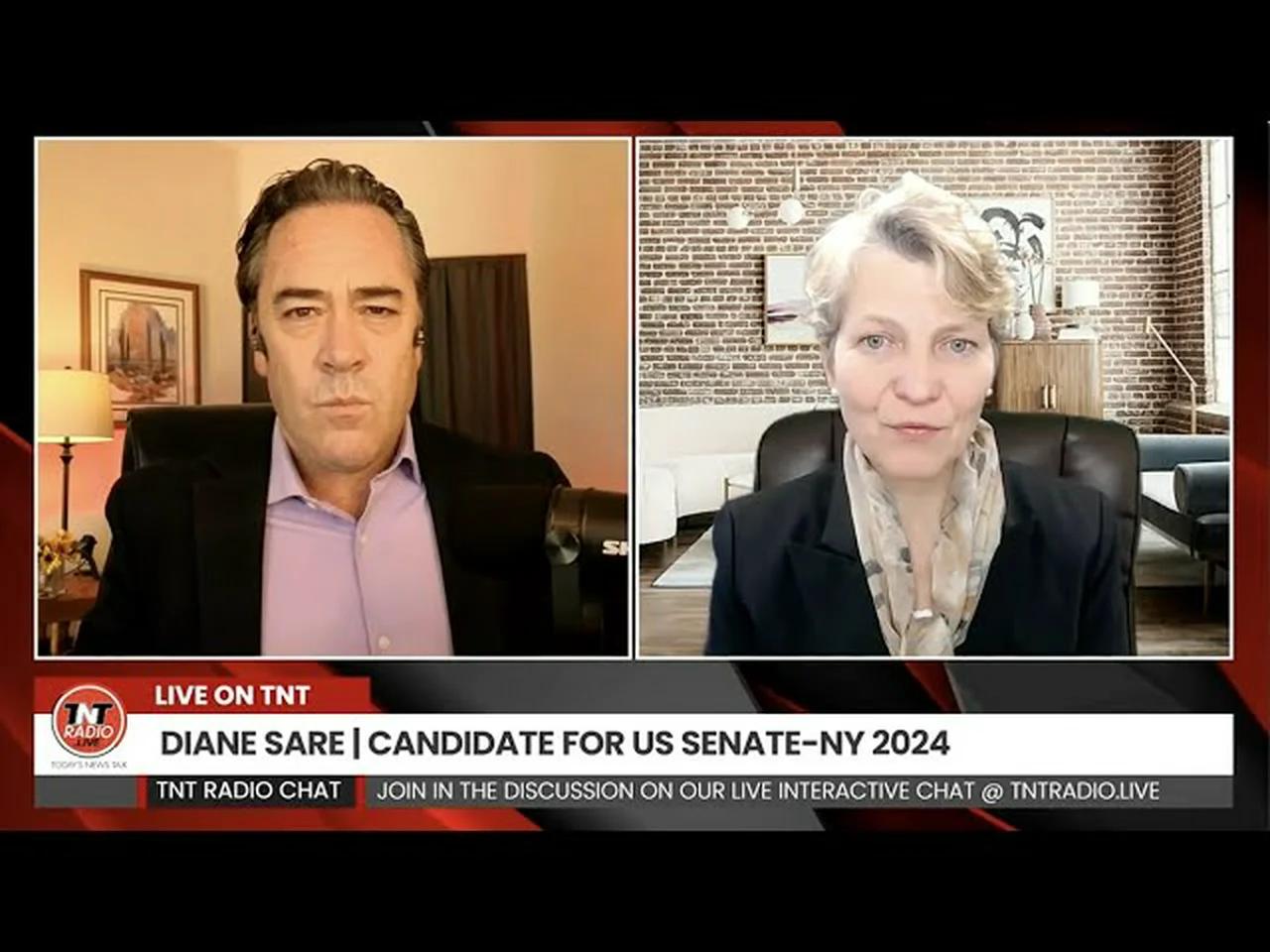 INTERVIEW: US Senate Candidate Diane Sare on Biden, Ukraine and Israel
