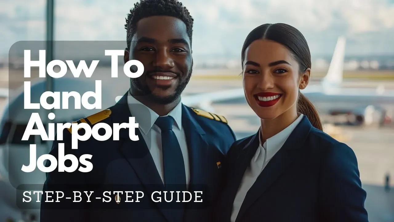 How to Land Airport Jobs: A Step-by-Step Guide to Cabin Crew and Ground ...