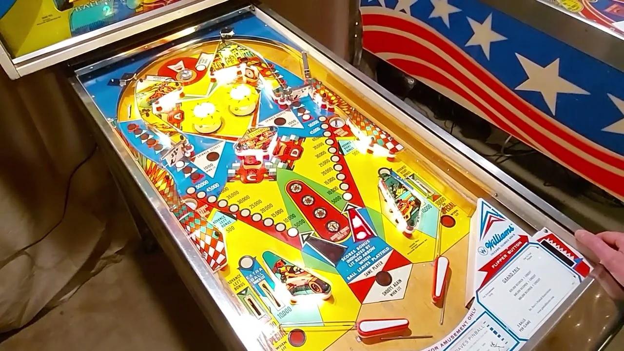 Williams GRAND PRIX Restoration Completed! (Dr. Dave's Pinball ...