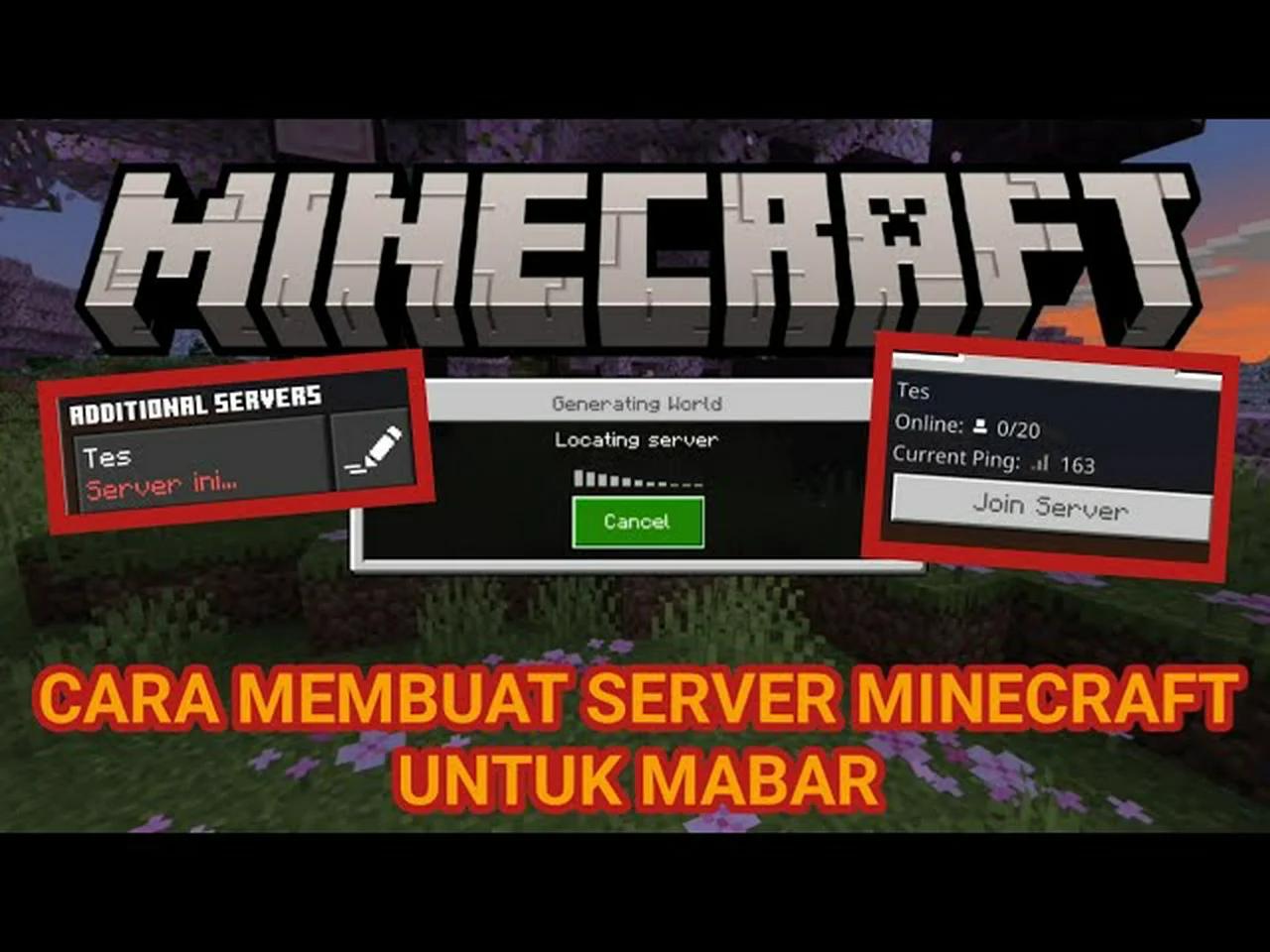 Cara Membuat Server Minecraft Untuk Survival - Minecraft Tutorial