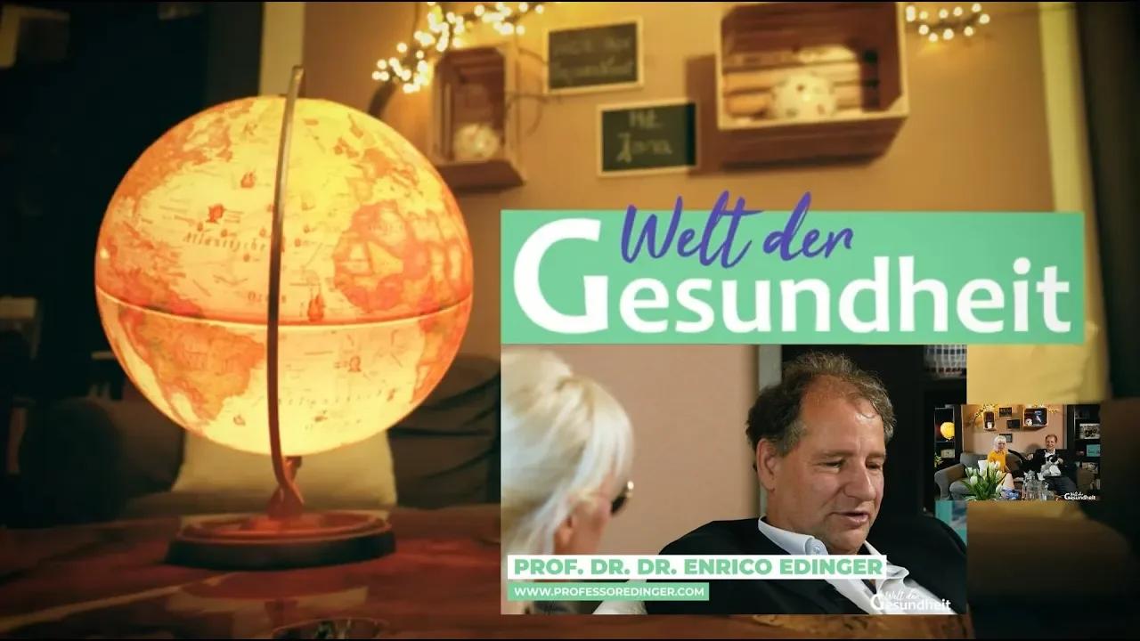 Prof. Dr. Dr. Enrico Edinger zu Gast bei Welt der Gesundheit TV in ...