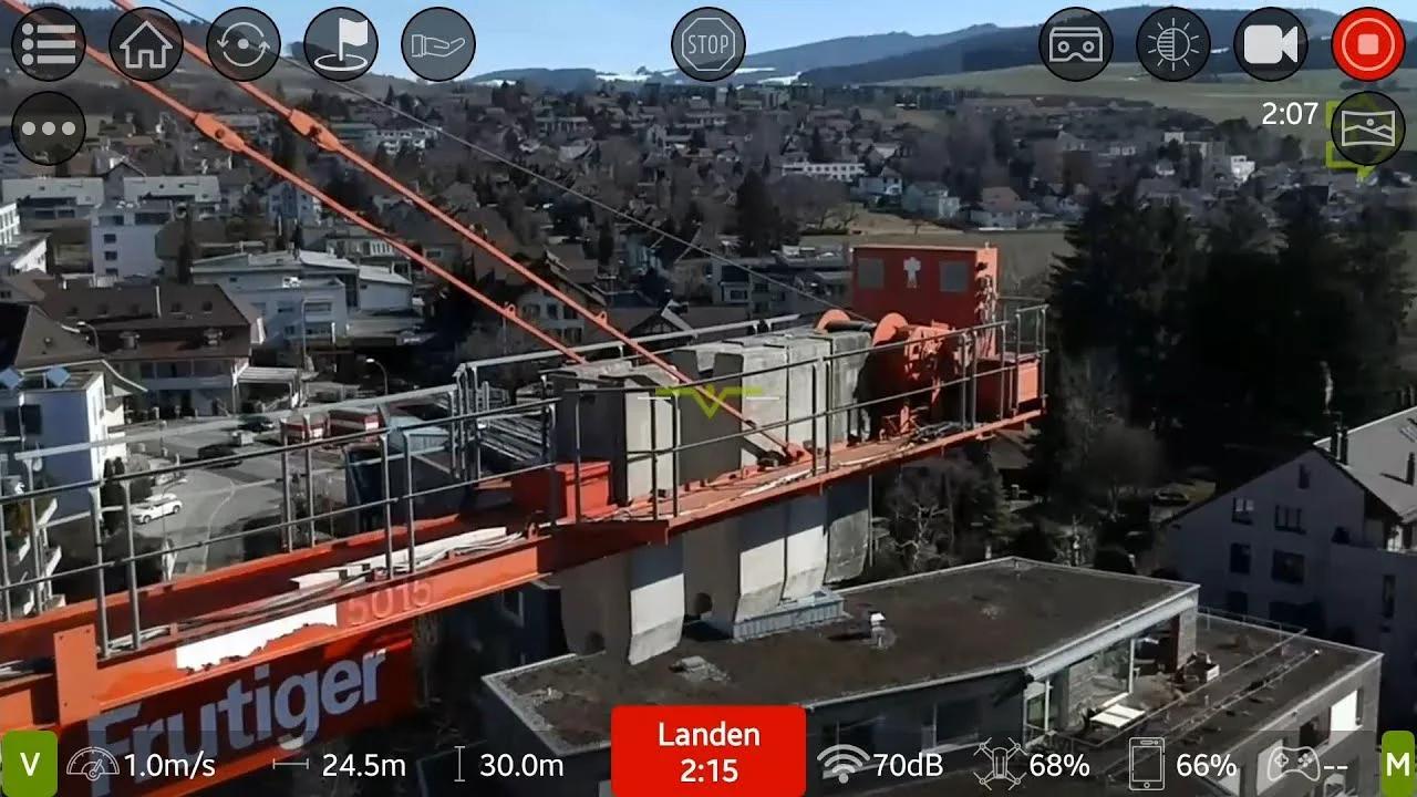 My Tello visual positioning system altitude measurement freaked out today