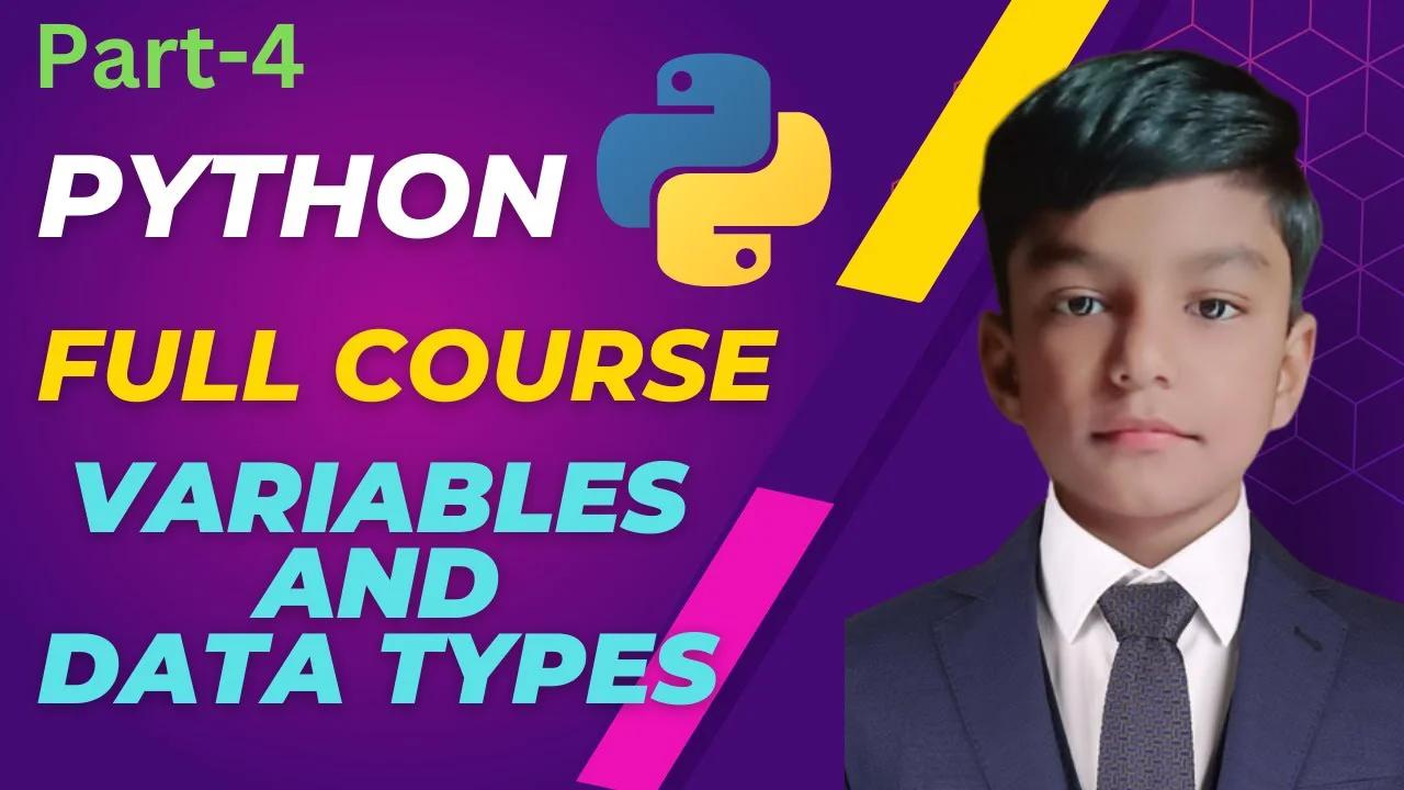 Python Full Course Variable And Data Types Part 4 Easy Way Hindi 2399