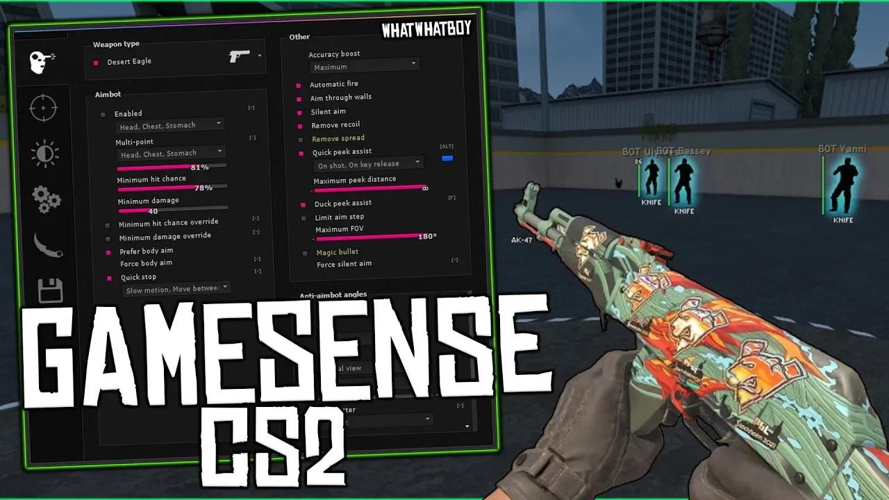 Gamesense CS2 Showcase | What's New to IT? and Is it better then Neverlose?