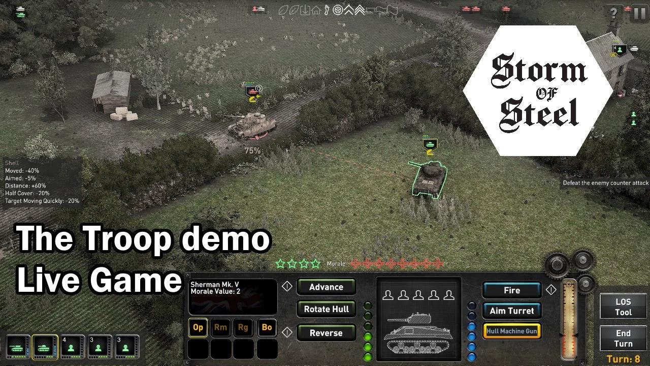 The Troop Live Game | Storm of Steel Wargaming