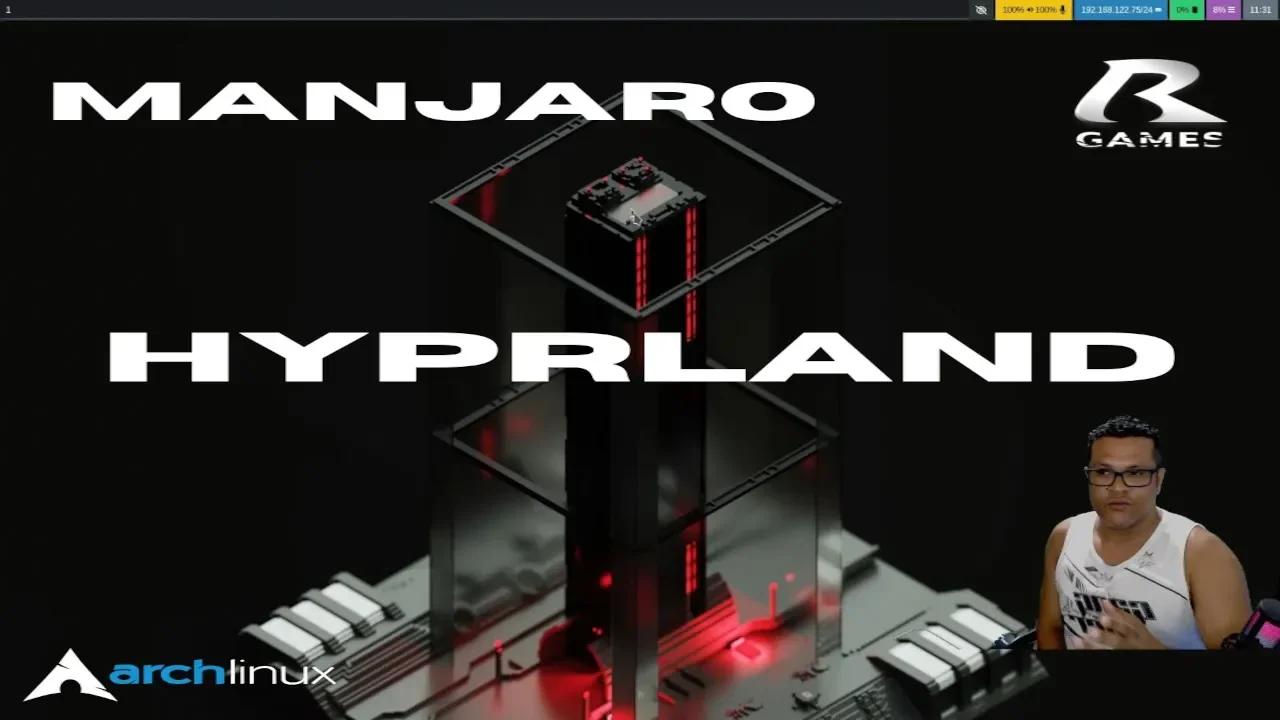 Manjaro com HyprLand
