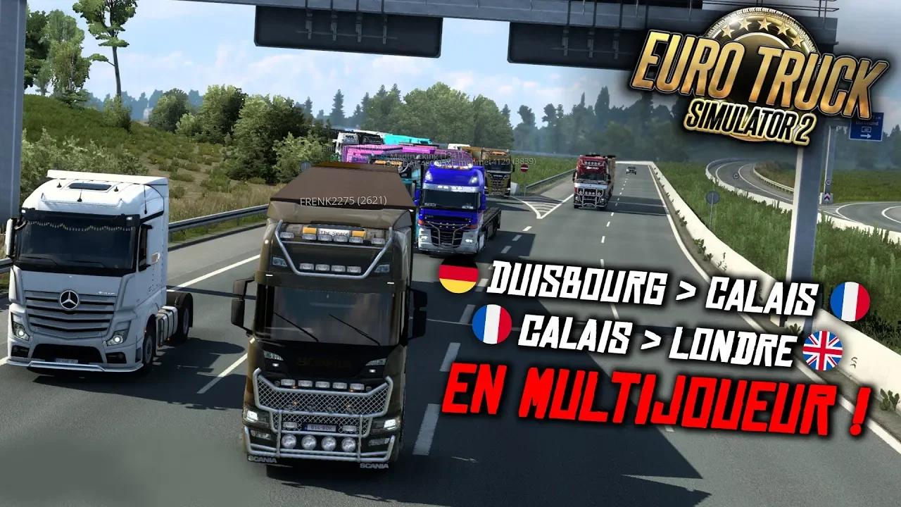 (Ets2) Le MULTIJOUEUR devient INFERNAL sur EURO TRUCK SIMULATOR 2 ...
