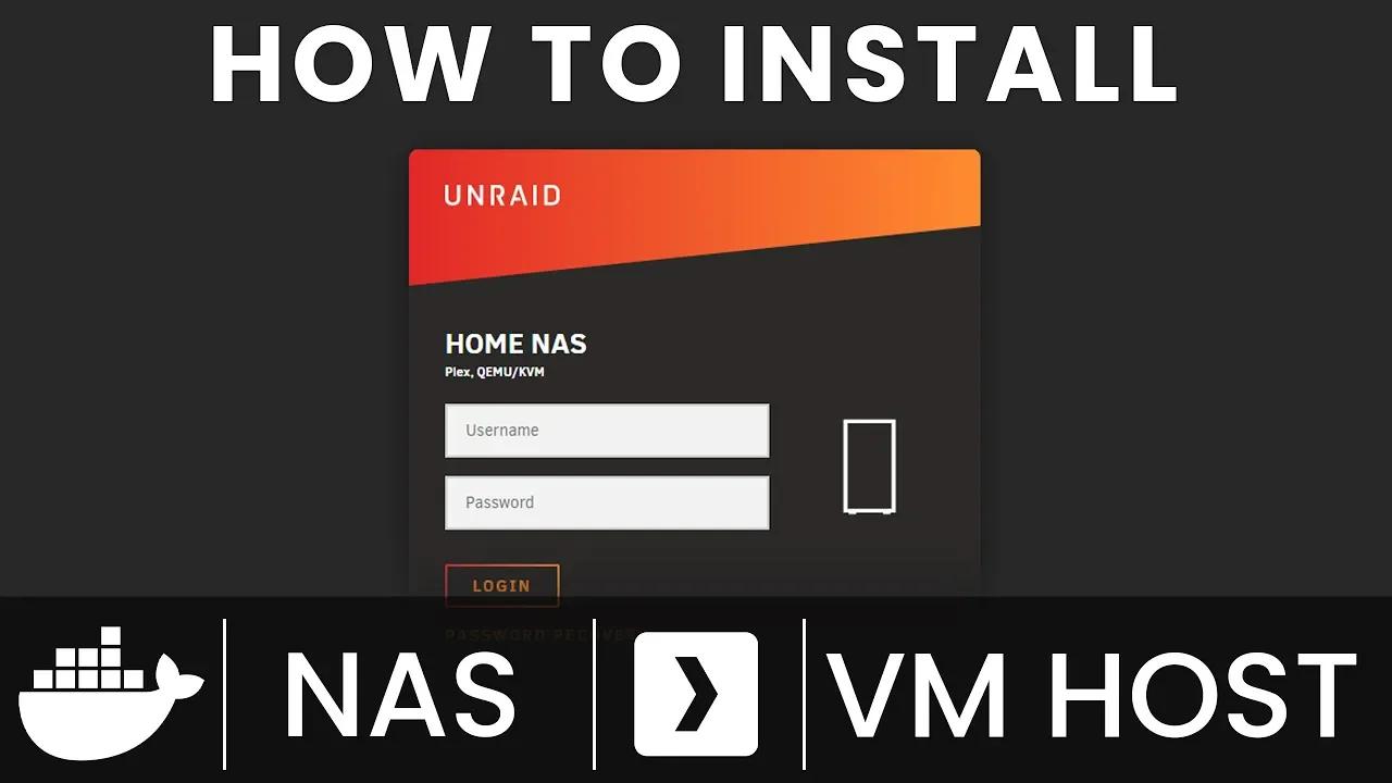 Set up your own NAS with UNRAID | How to install UNRAID Tutorial