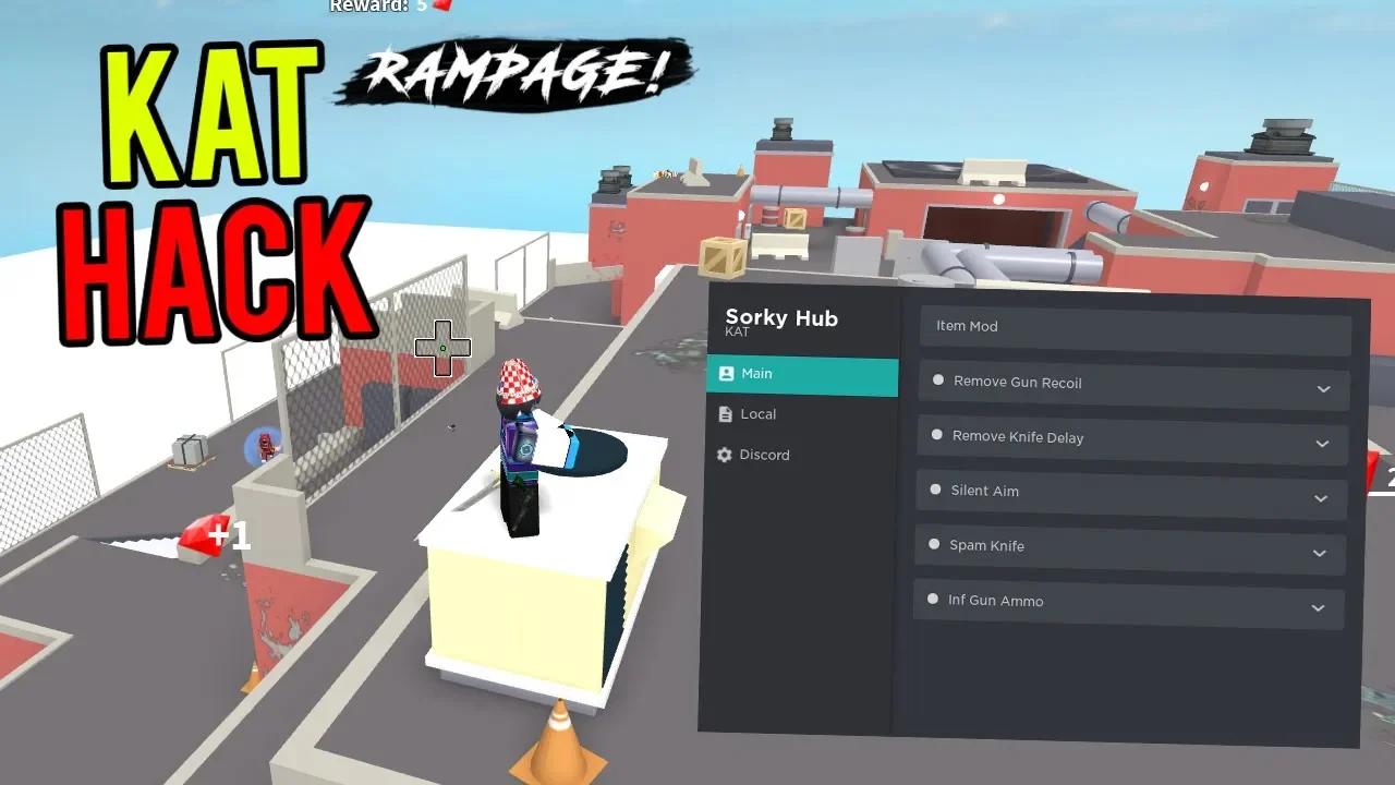 ROBLOX KAT HACK | SILENT AIM *AIMBOT*, KNIFE SPAM, INF AMMO & MORE! WORKING