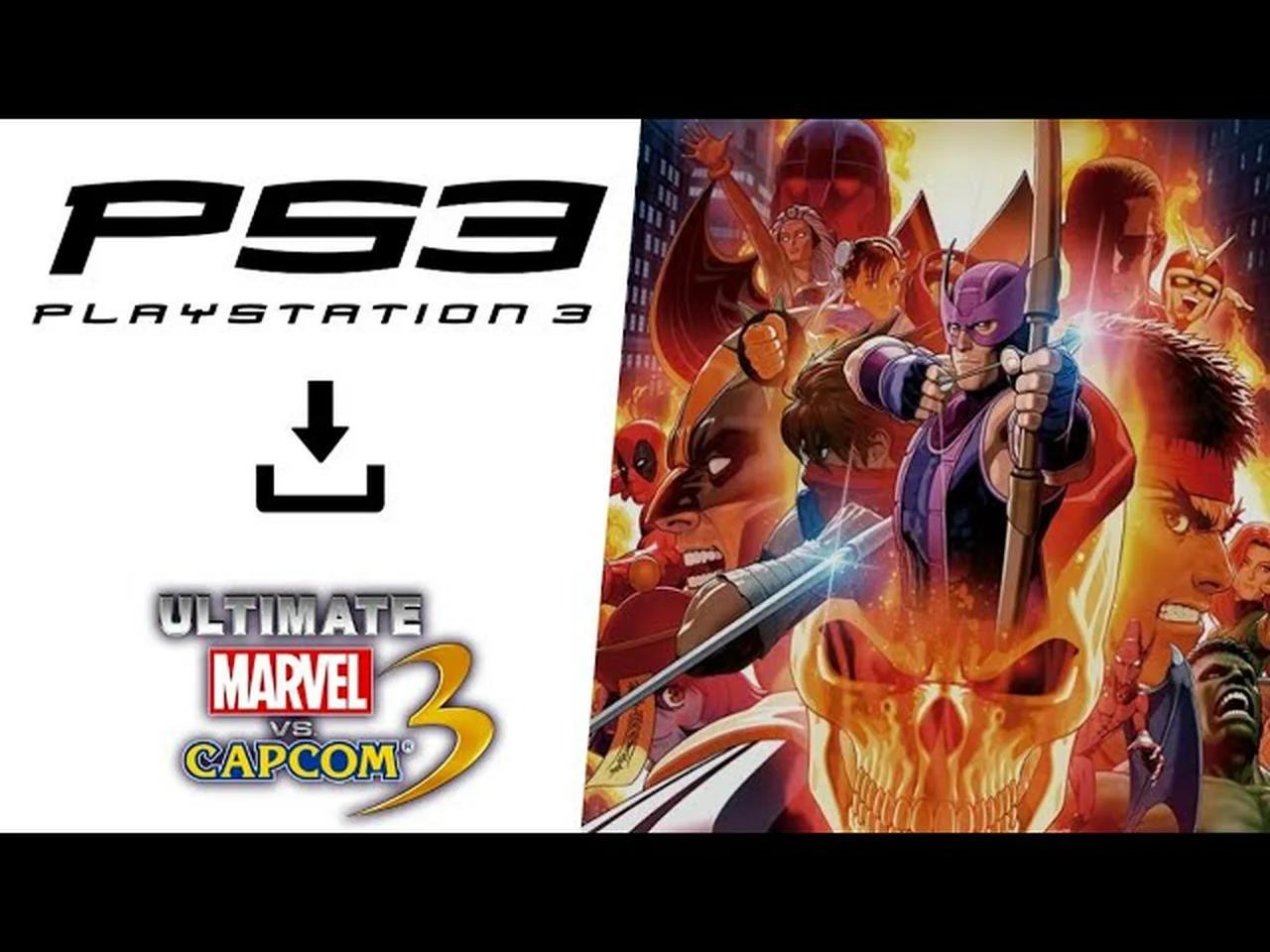 ULTIMATE MARVEL VS CAPCOM 3 - PS3 PKG