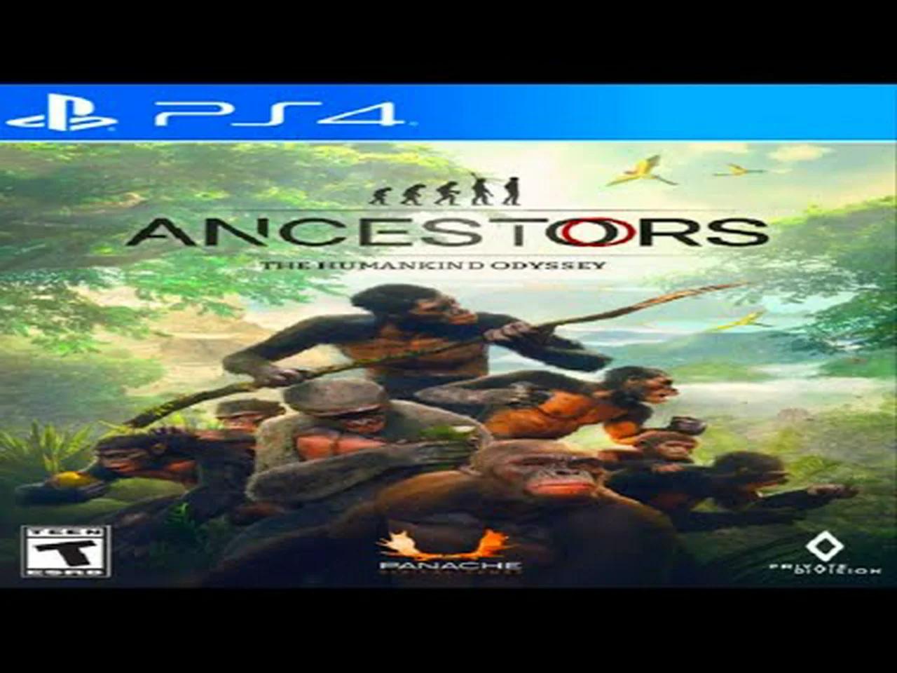 Ancestors The Humankind Odyssey | PS4 | Intro | 4K | 60FPS/2160P