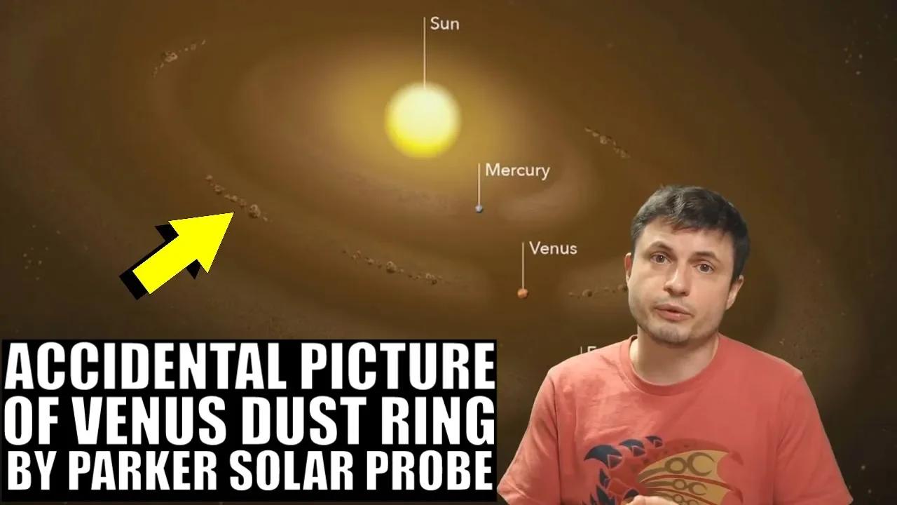 Accidental Discovery of Dust Ring of Venus by Parker Solar Probe