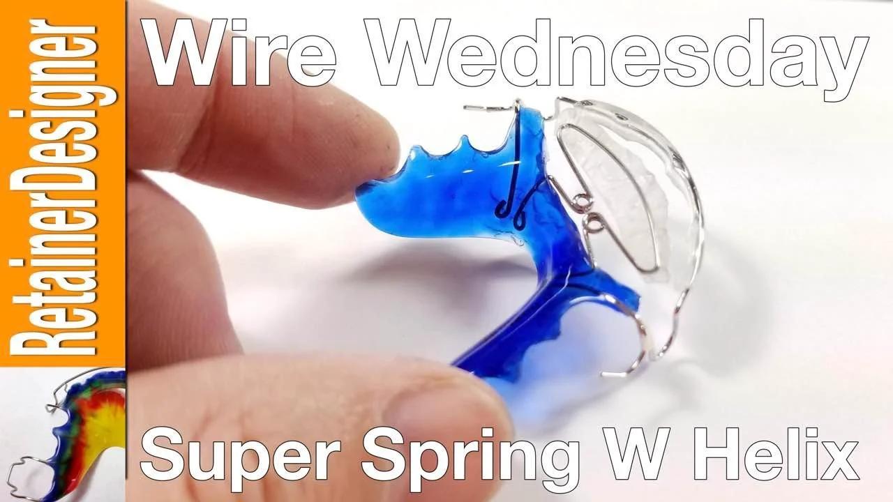Super Spring Retainer with Helix coils (Full video)