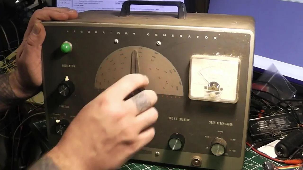HeathKit IG-42 Laboratory Generator Restore Part I