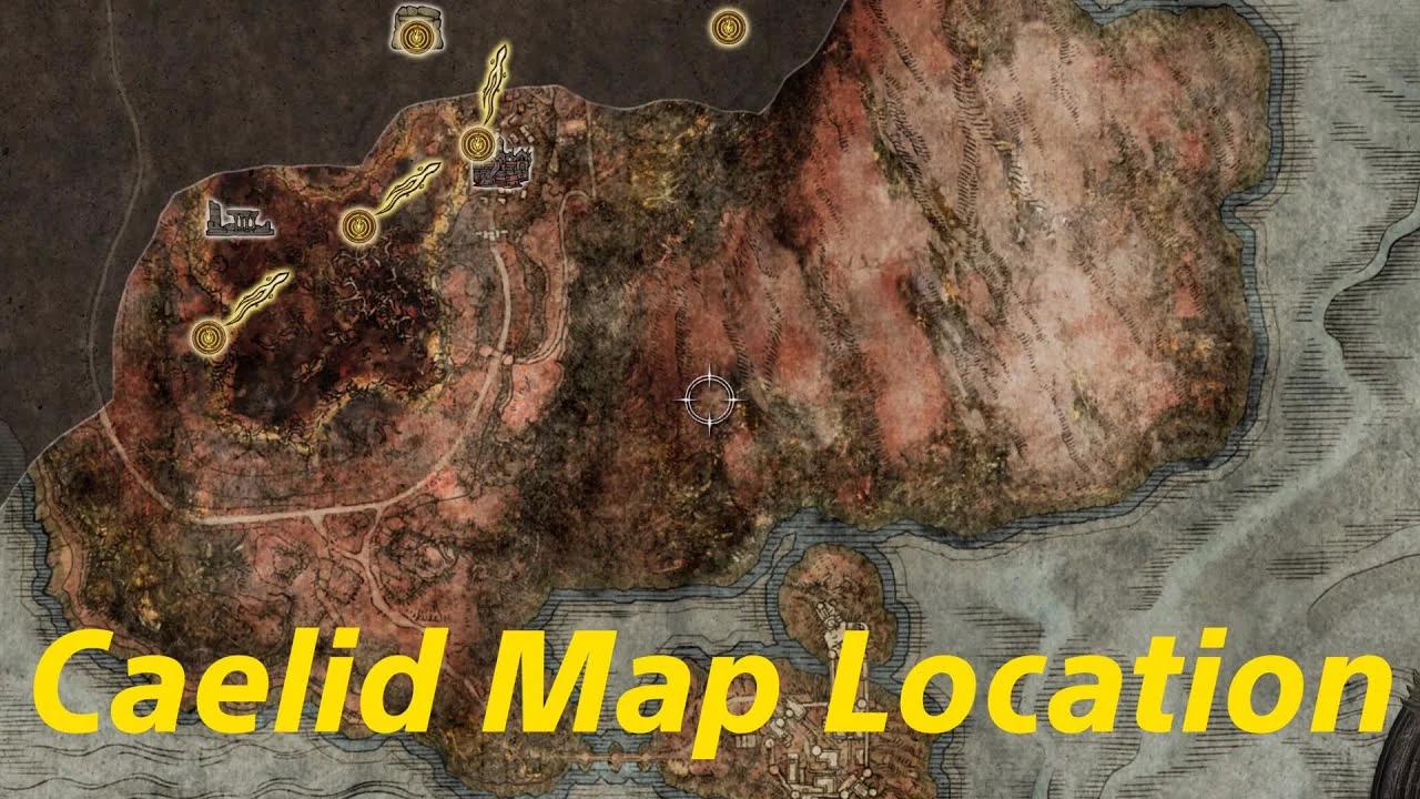 Elden Ring - Caelid Map Location