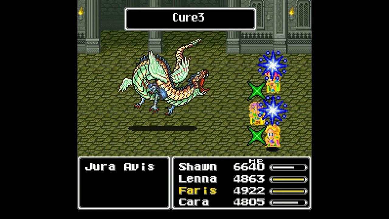 Final Fantasy V (SNES) - Interdimensional Rift - Alte Roite & Jura Aevis