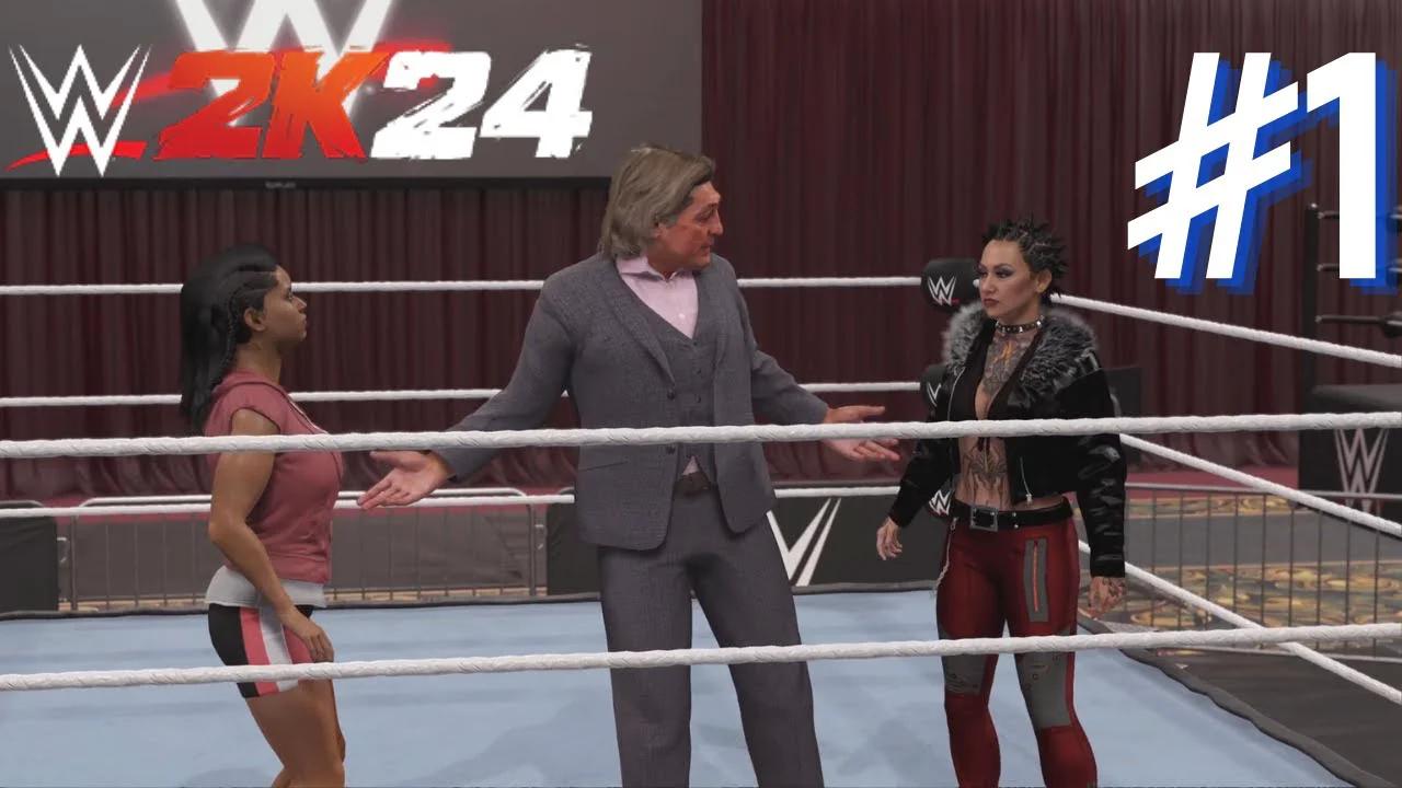 WWE 2K24 - MyRise: Unleashed - WWE Tryout (Part 1)