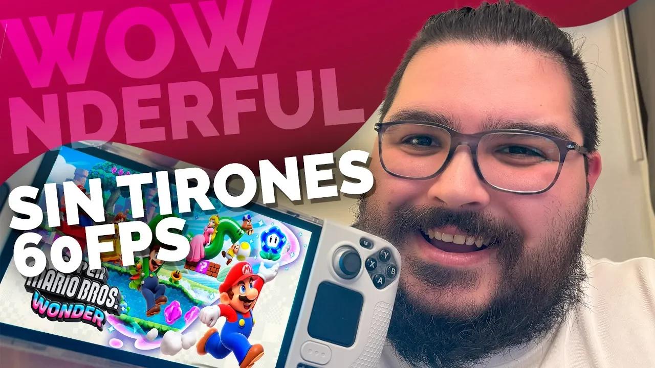 Super Mario Wonder 60FPS en Steam Deck con Yuzu: tutorial Paso a Paso 🌸
