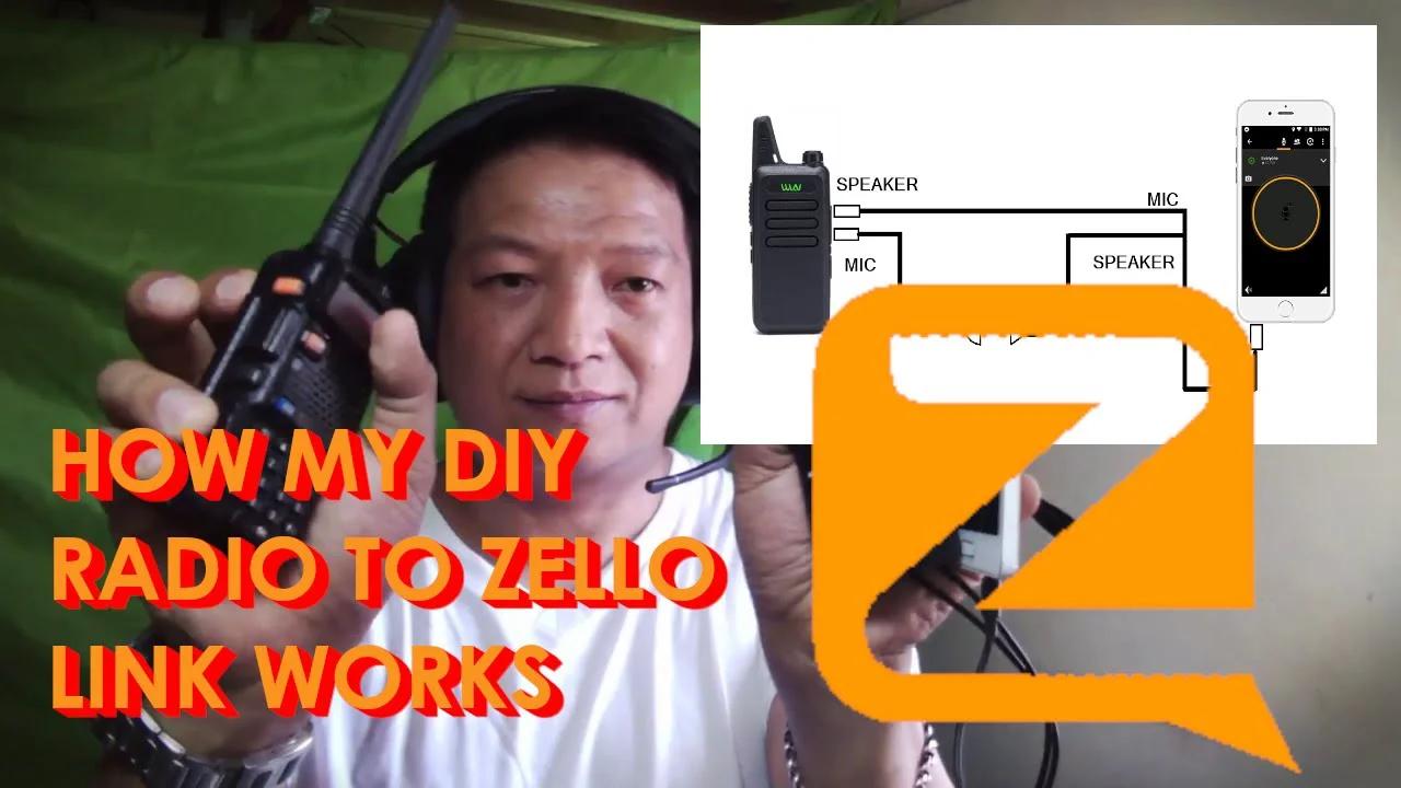 How my DIY Zello to Radio Link Works