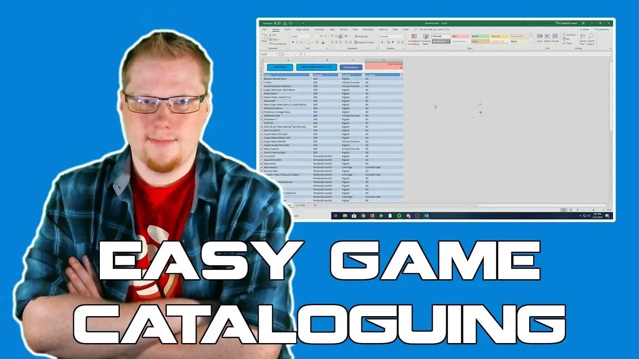 The Ultimate Game Catalogue Spreadsheet