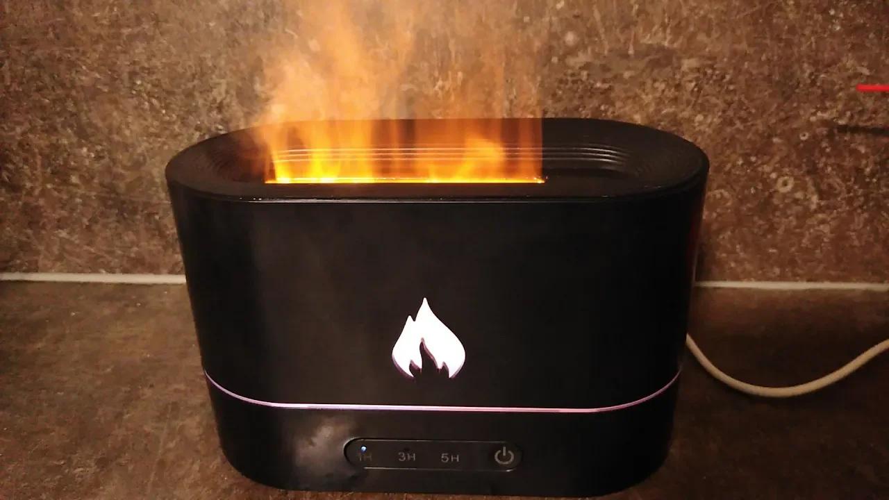 Inside a flame effect humidifier (with schematic)