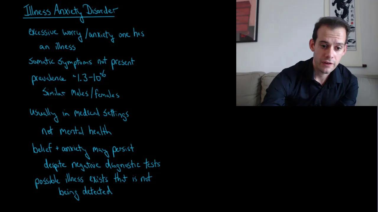 Somatic Symptoms & Related Disorders (Intro Psych Tutorial #231)