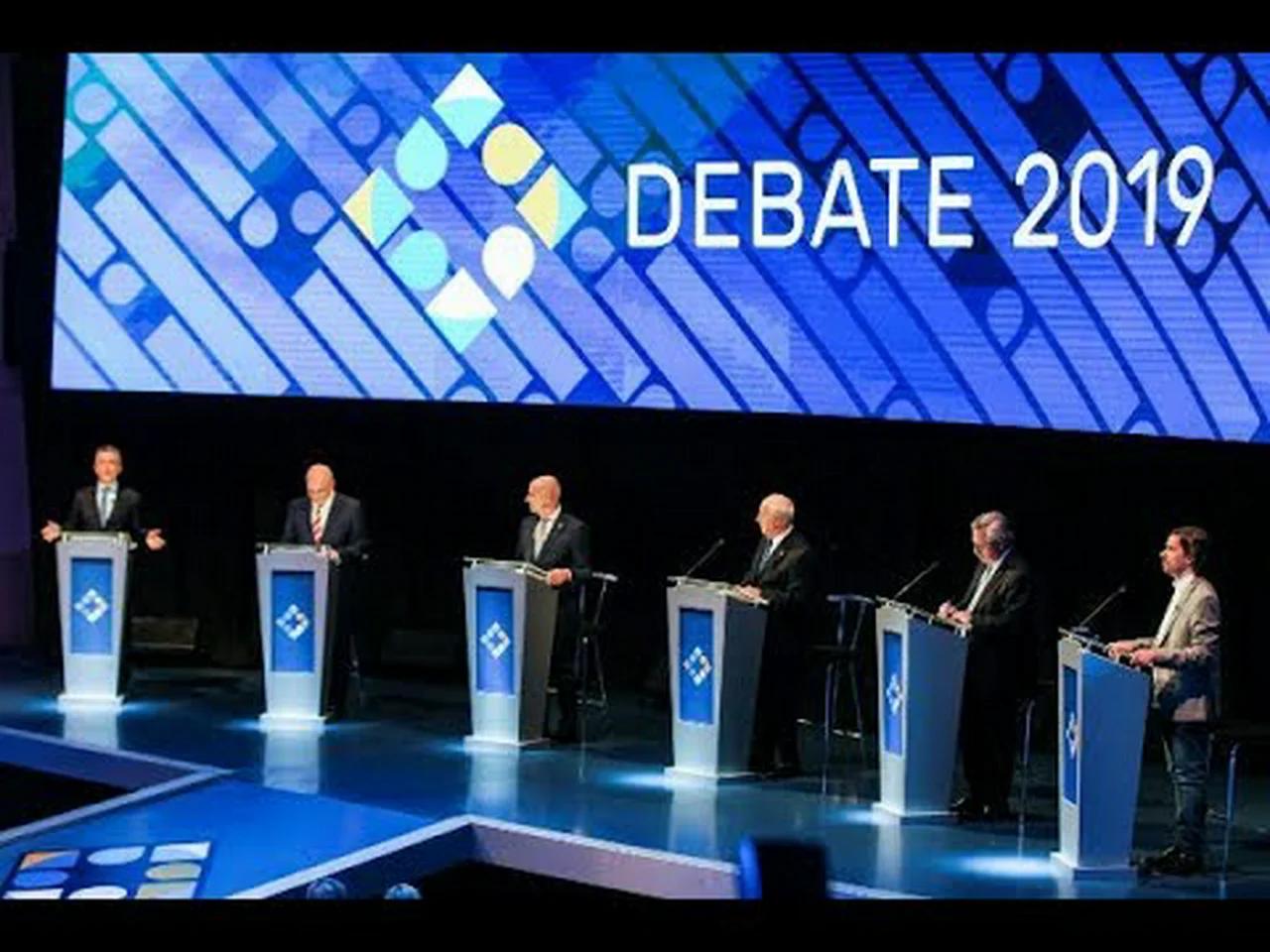 DEBATE PRESIDENCIAL. ¿Concurso de slogans?