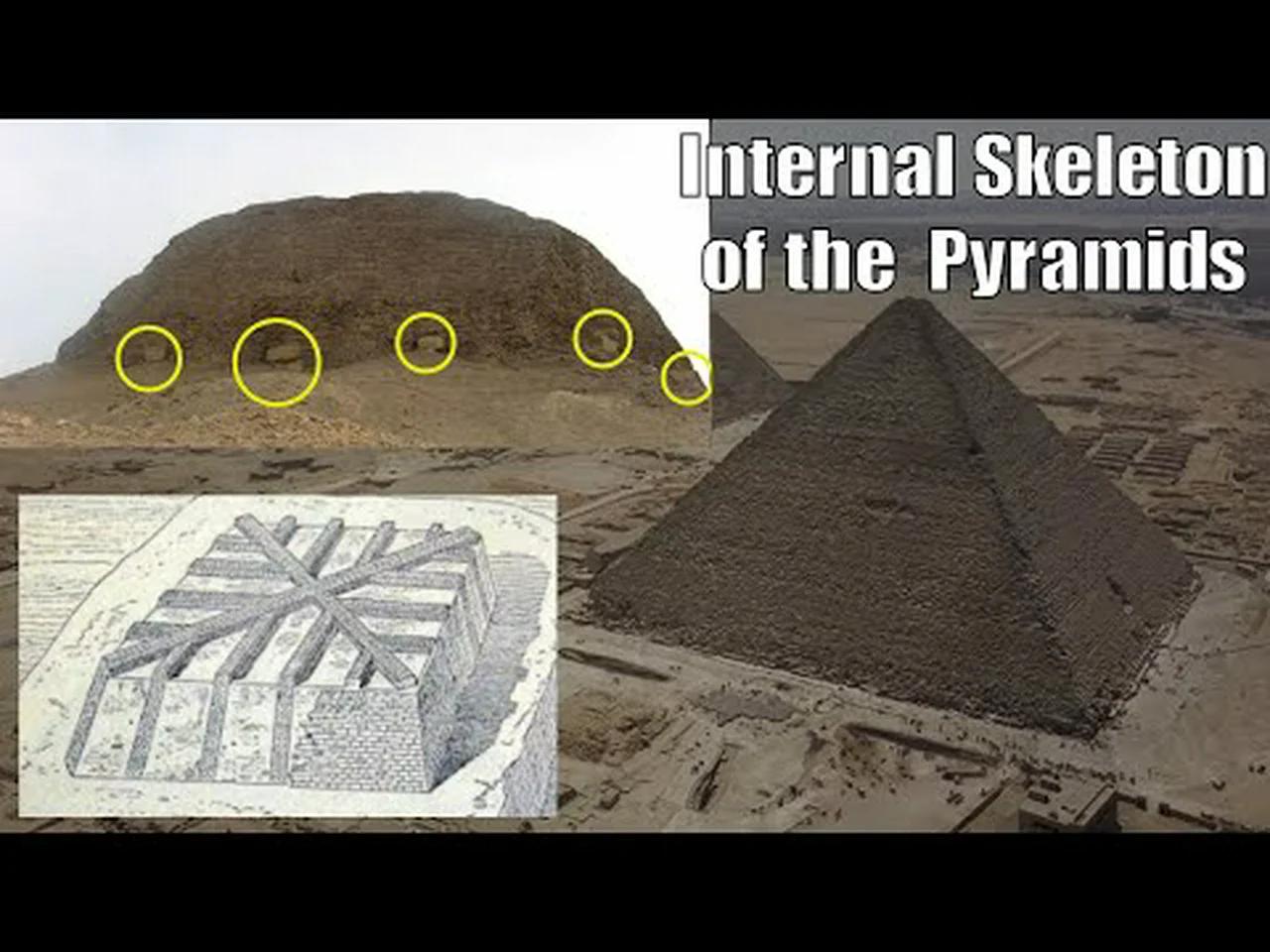 Great Pyramid vs Lahun Pyramid - Internal Structure
