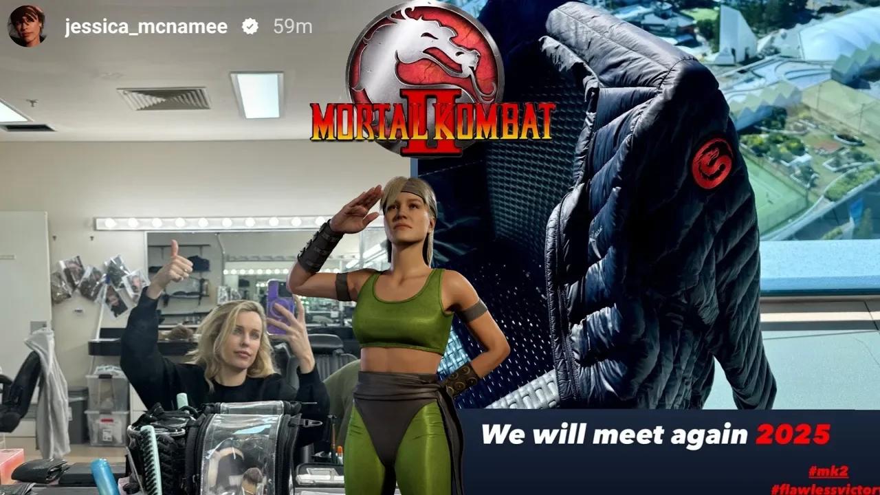 Mortal Kombat 2 Jessica McNamee Returns & First Look At Sonya Blade New ...