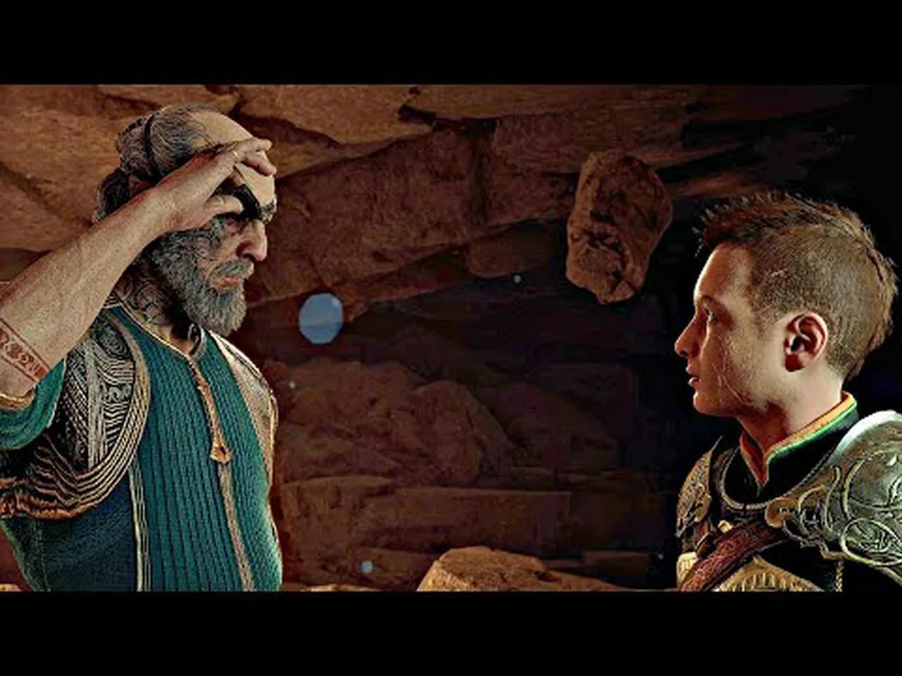 God of War 5 Ragnarok - ODIN Tells Atreus How He Lost His Eye and His ...