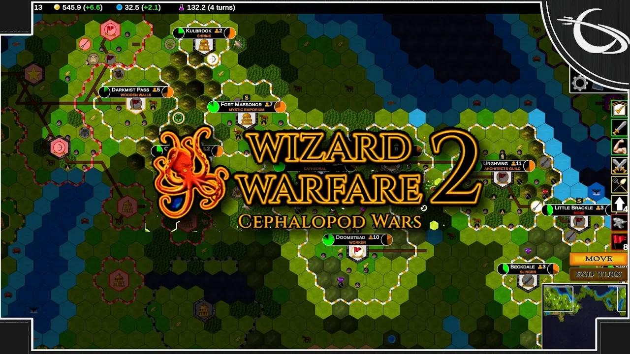Wizard Warfare 2: Cephalopod Wars - (Civilization meets Dominions)