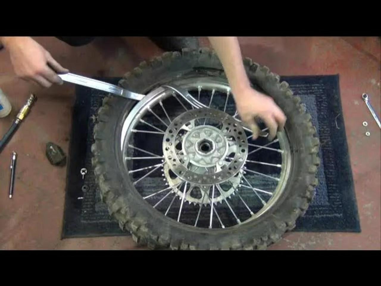How to Change Dirt Bike Tires - Exact EASY to Follow Instruction ...