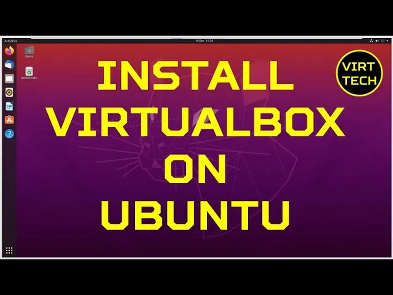 How to Install Virtualbox on Ubuntu 20.04