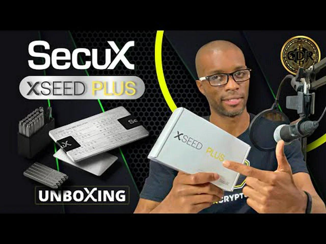 SecuX XSEED Plus | Seed Protector (Unboxing & Review)