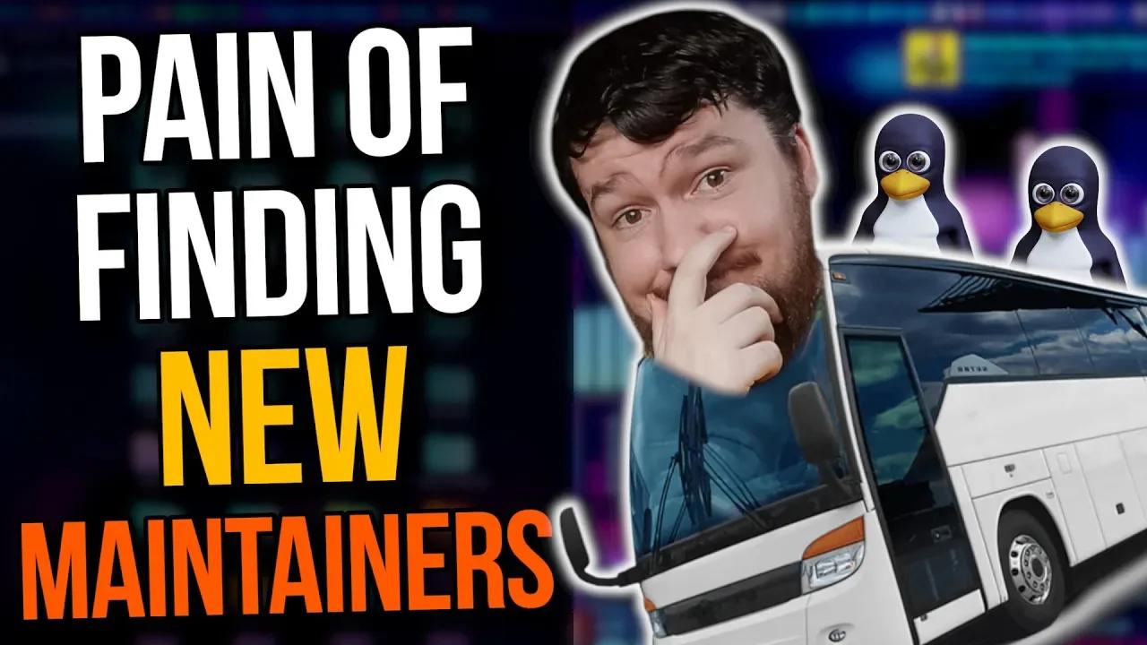 Linux Suffers From An Eternal Bus Factor