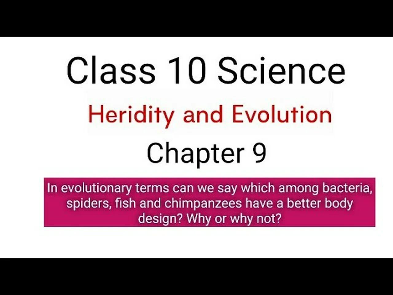 Class 10 Science | Chapter 9 | Heredity and Evolution #knowledge #science #cbse #education