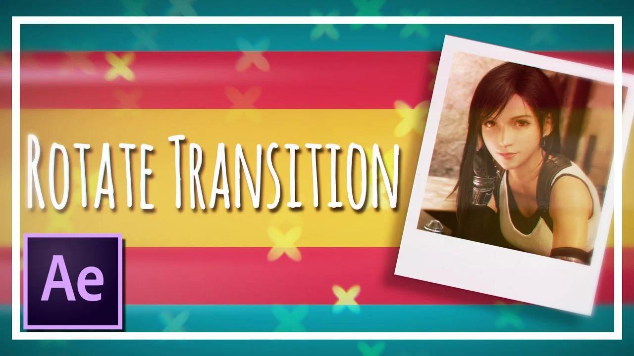 Simple Rotation Transition || After Effects [Tutorial]