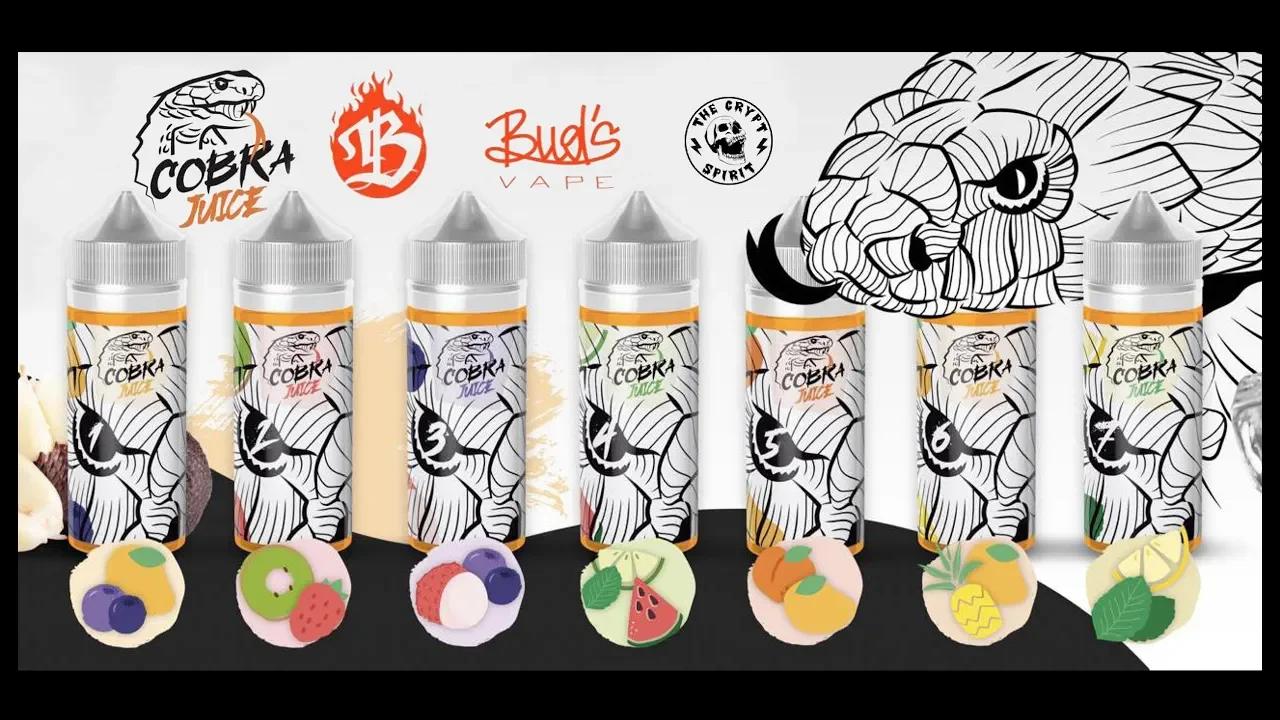 COBRA Juice gamme BUD'S VAPE Lab
