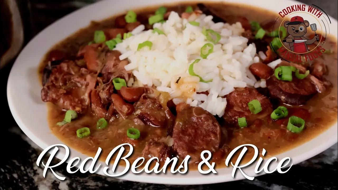 Craving Comfort Food? Try this Red Beans and Rice!!