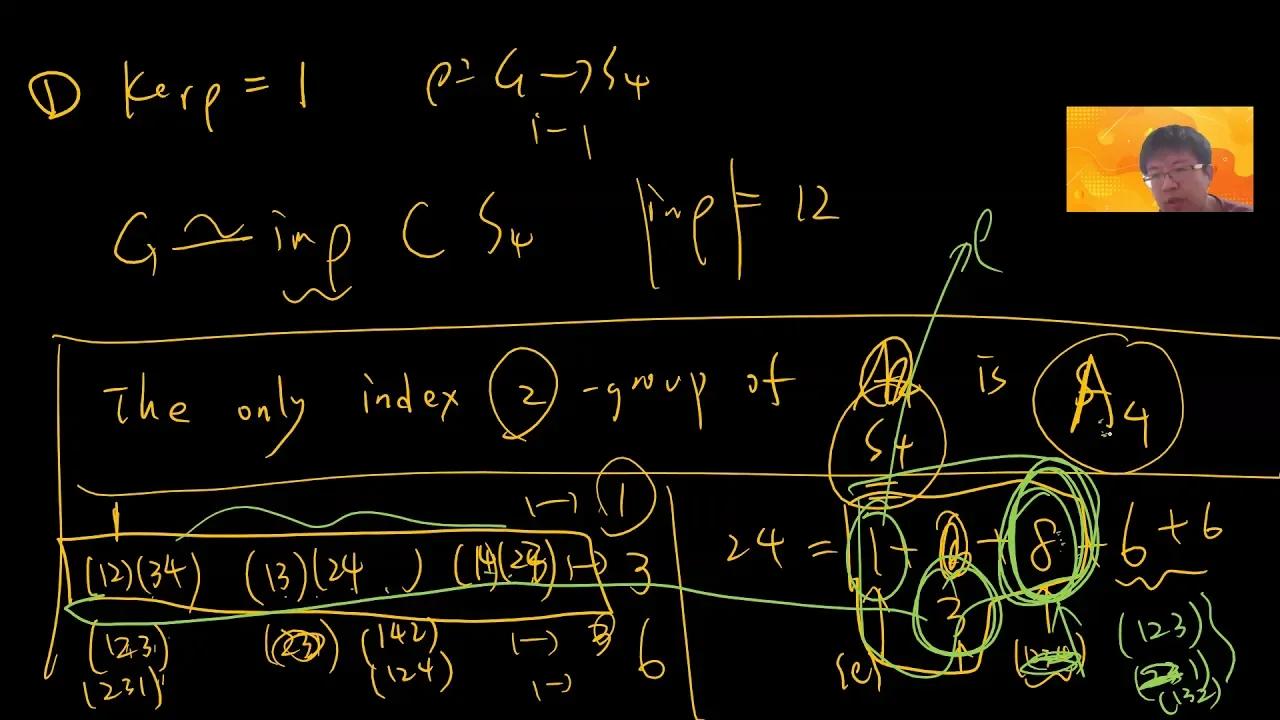 Classification of groups of order 12