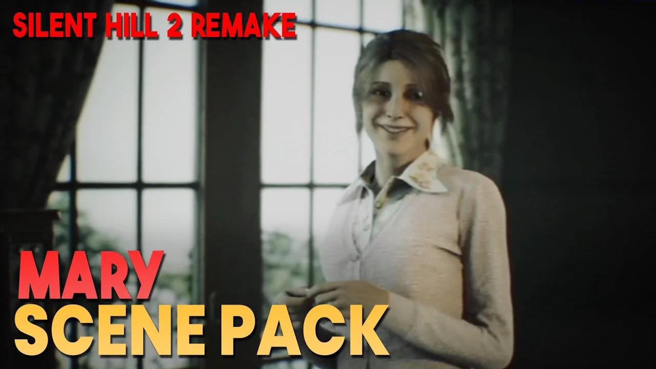 Mary Scene Pack || Silent Hill 2 Remake || 1080p, 60FPS