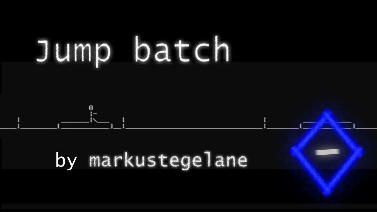 [Batch game] Jump batch