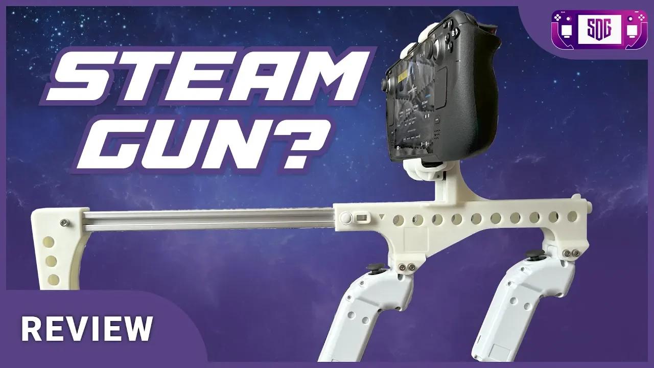 Turn your Steam Deck into an Arcade Shooter - Steam Gun Review