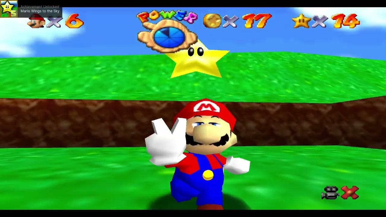 Super Mario 64 (1080p) [Lazy Lakitu] - Peach's Castle & Bob-Omb ...