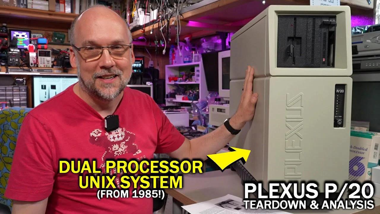 What Is This Rare Multi User Unix Workstation Plexus P20 0613