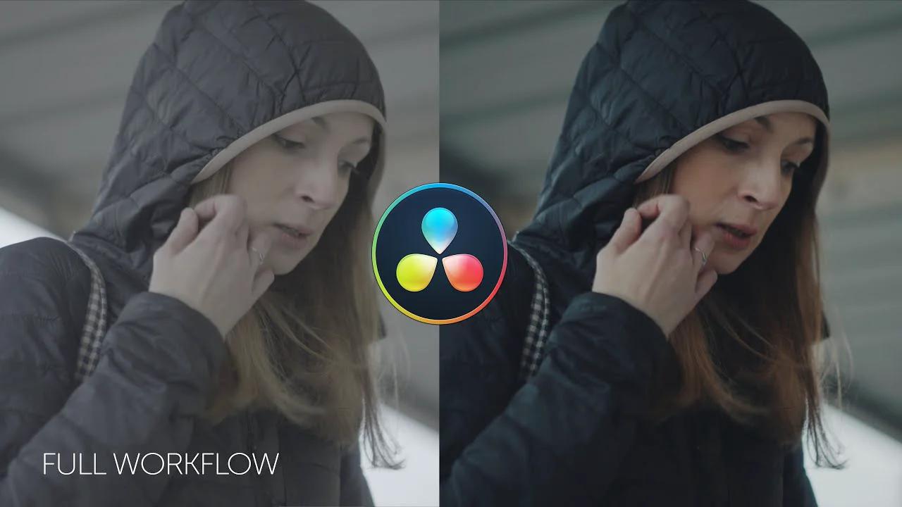 Cinematic Color Grading EASILY without LUT or Plug-in ! Davinci Resolve ...