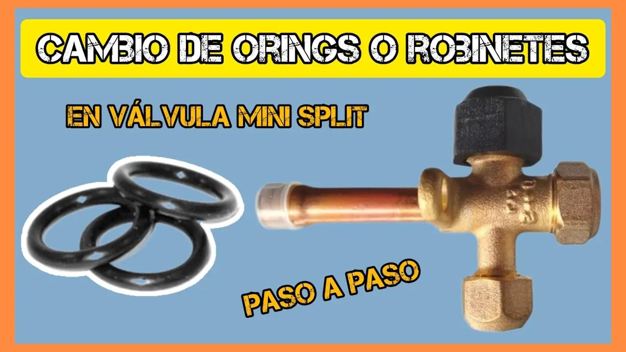 Como Reparar Fugas en valvula o Rabinete aire acondicionado split ...