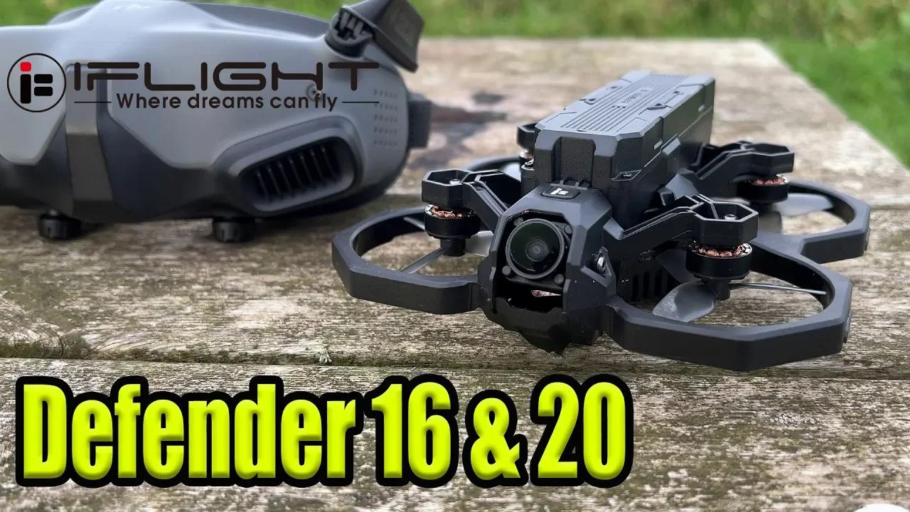 iFlight Defender 16 & 20 - DJI O3 FPV Lite Bind & Fly Drone