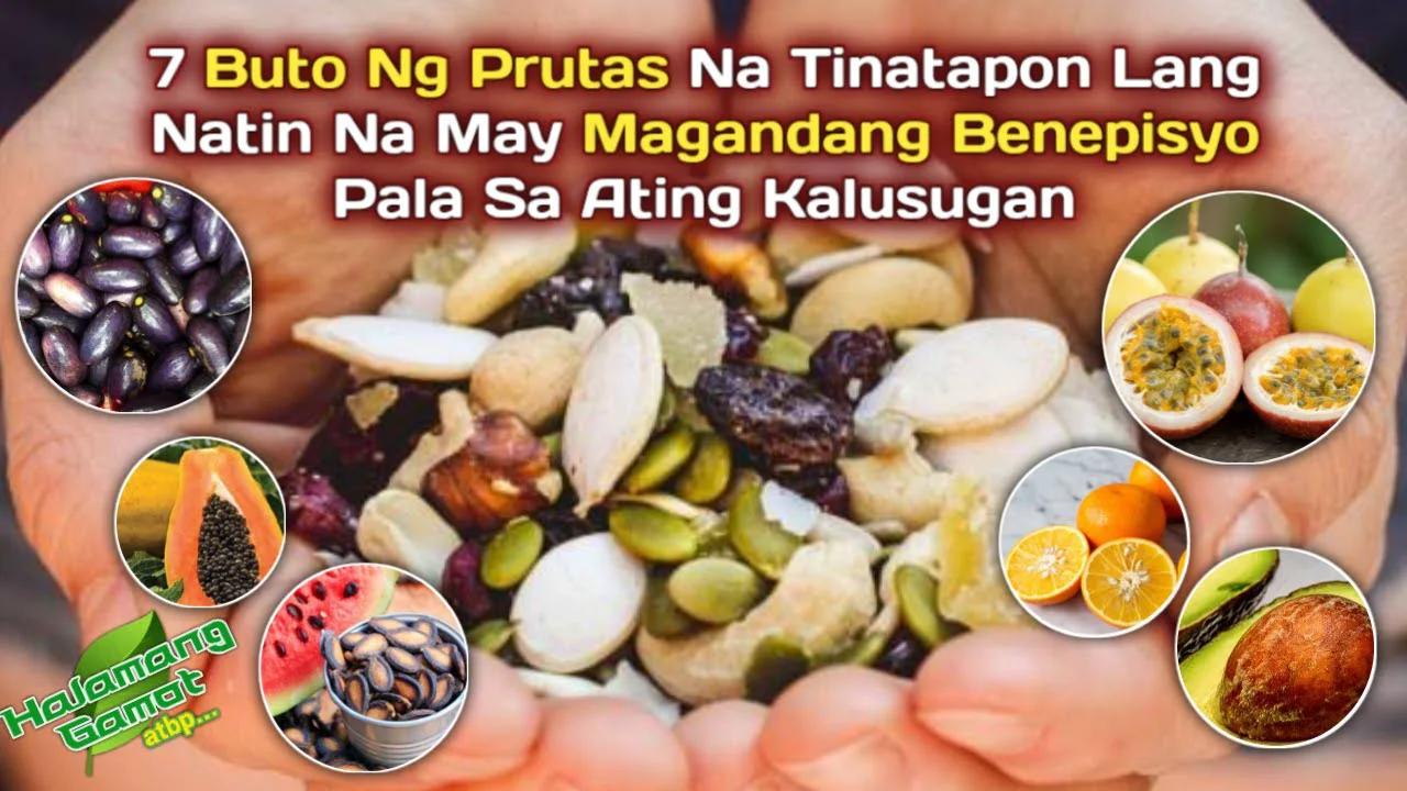 7 Buto Ng Prutas Na Tinatapon Na May Magandang Benepisyo Pala Sa Ating Kalusugan Halamang Gamot ATBP
